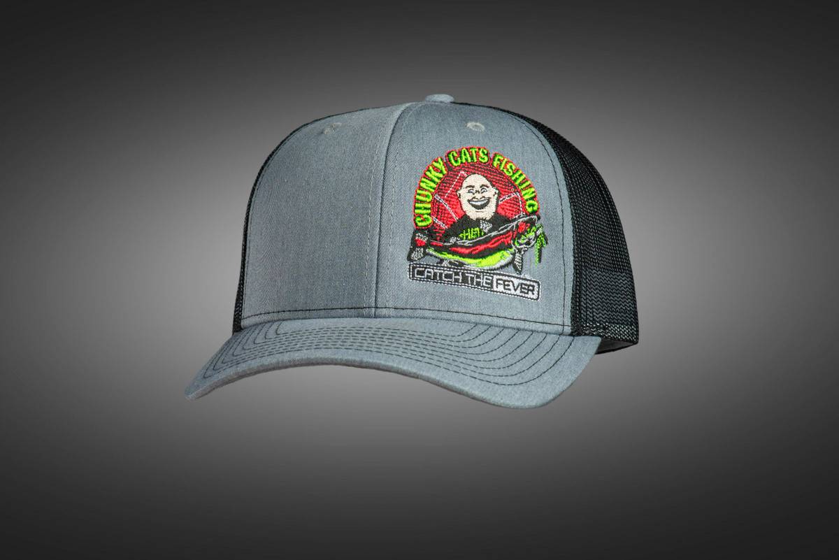 Grey/Black Chunky Snapback - Catch The Fever Outdoors