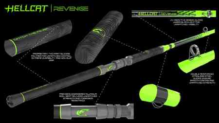 Yellow Hellcat Revenge Rod Series - Catch The Fever Outdoors