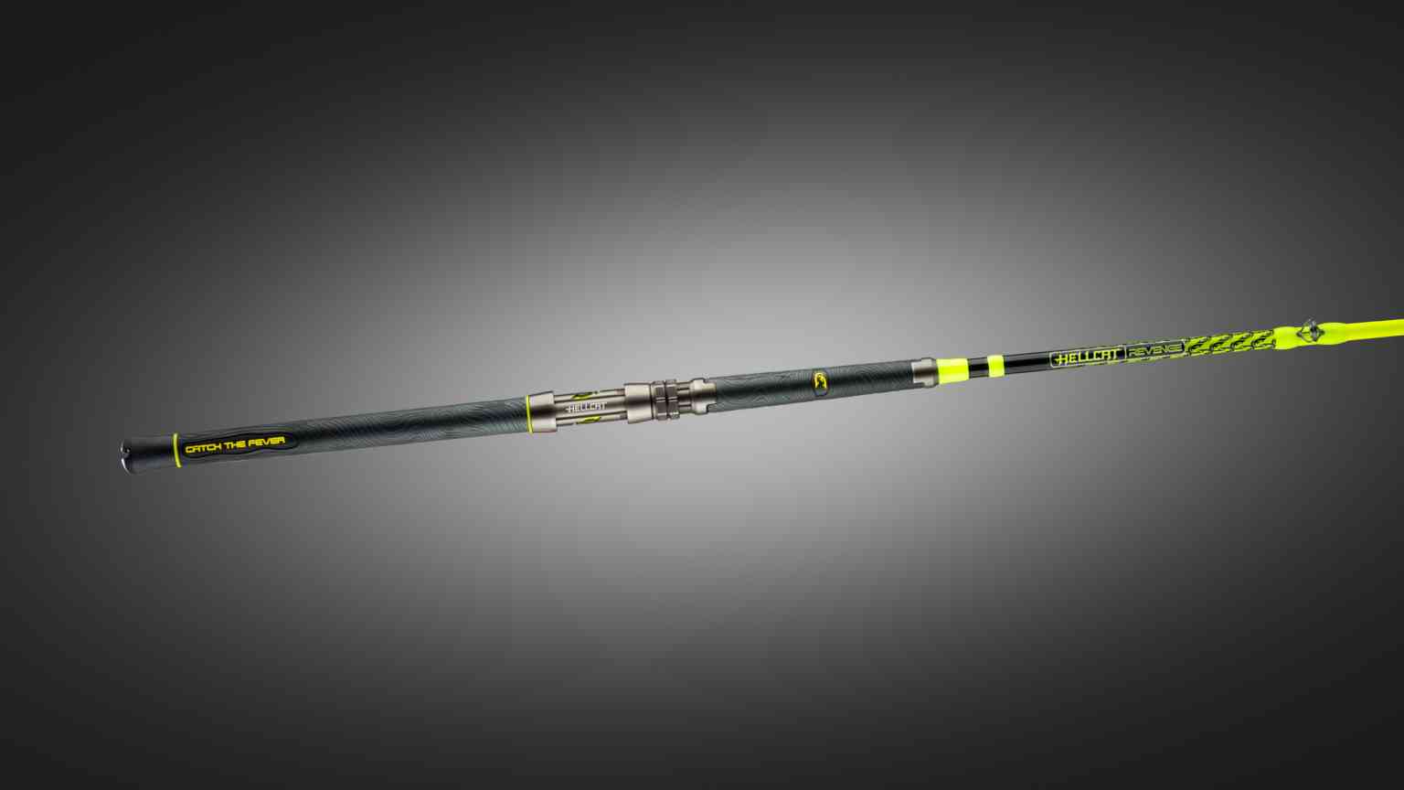 Yellow Hellcat Revenge Rod Series - Catch The Fever Outdoors