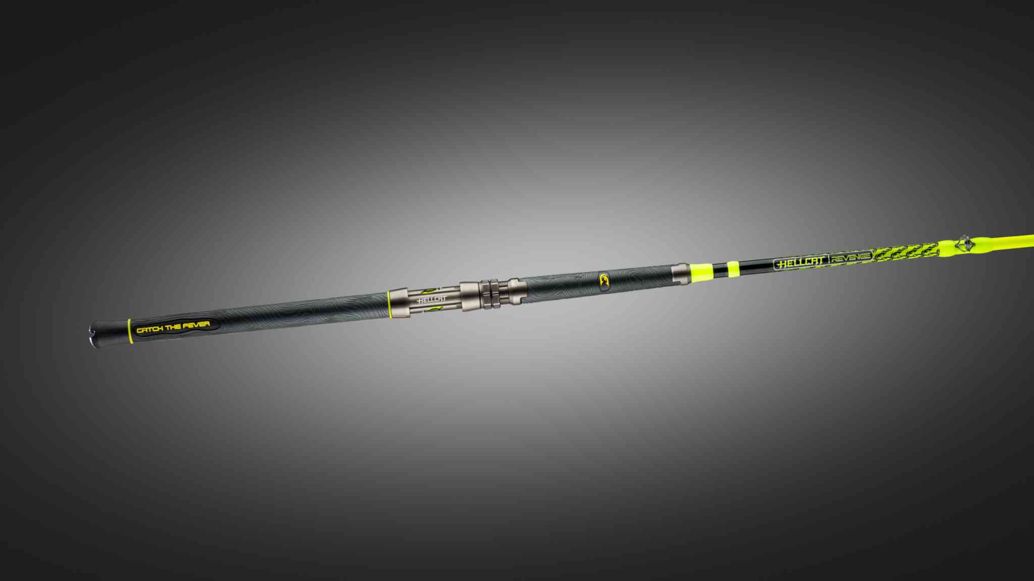 Yellow Hellcat Revenge Rod Series - Catch The Fever Outdoors
